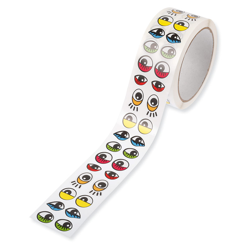 Sticker - Augen Bunt,