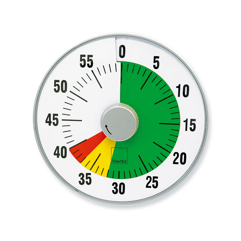 Zeitdaueruhr lautlos - TimeTEX, per Stk.
