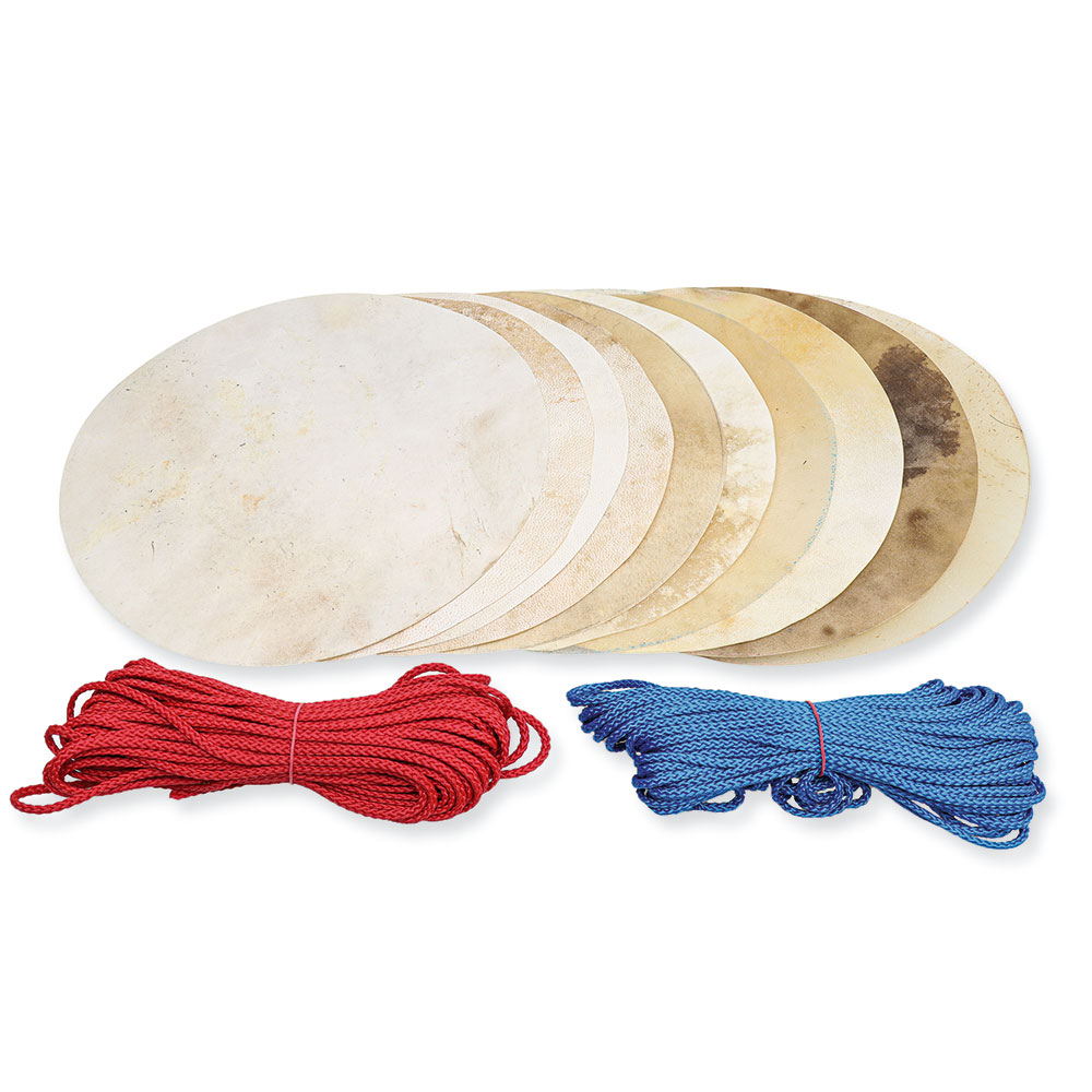 Trommelfell Set für Blumentopf-Trommel