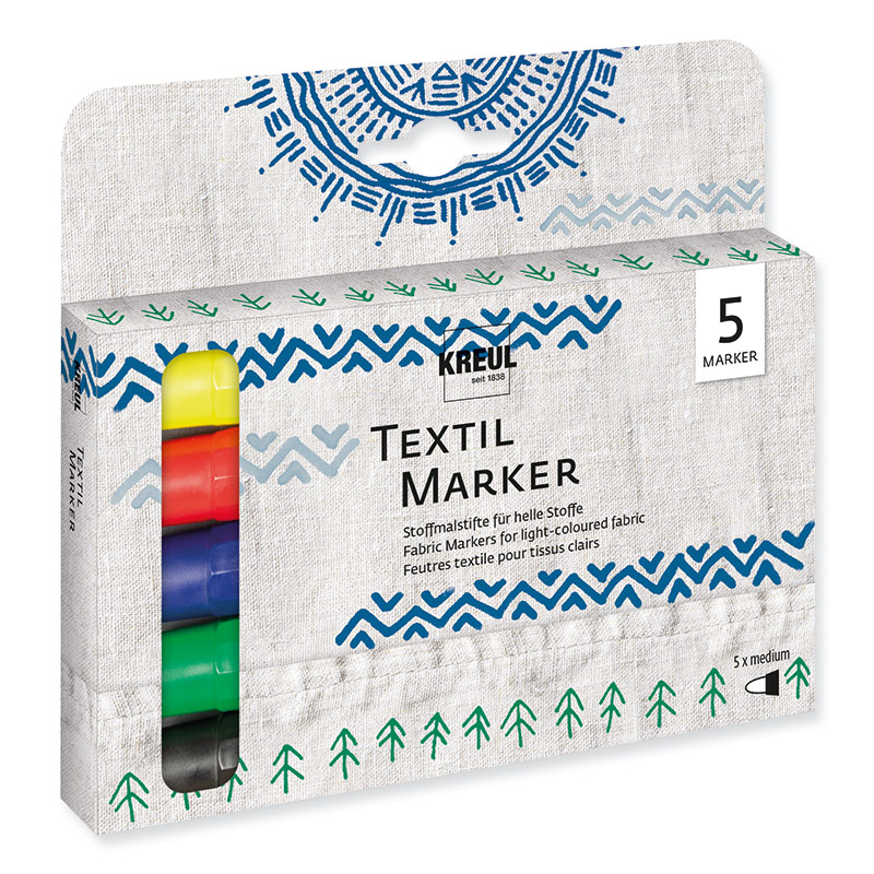 Textil Marker Set MEDIUM - KREUL,