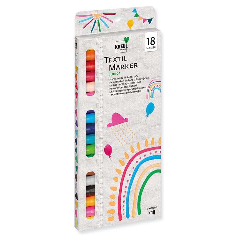 Textil Marker Junior Set MEDIUM-KREUL